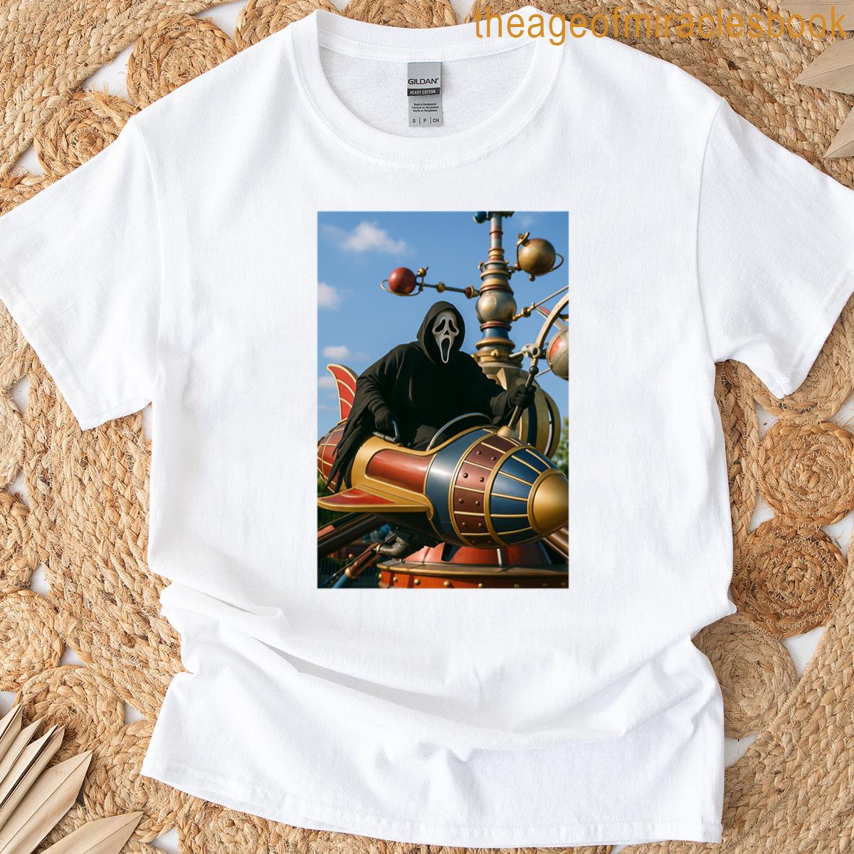Ghostface On The Orbiting The Astros T-shirt