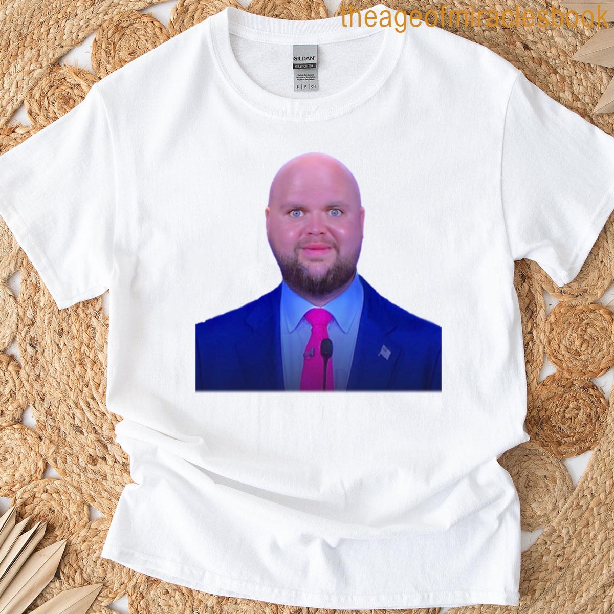 Jd Vance Face Meme Bald T-shirt