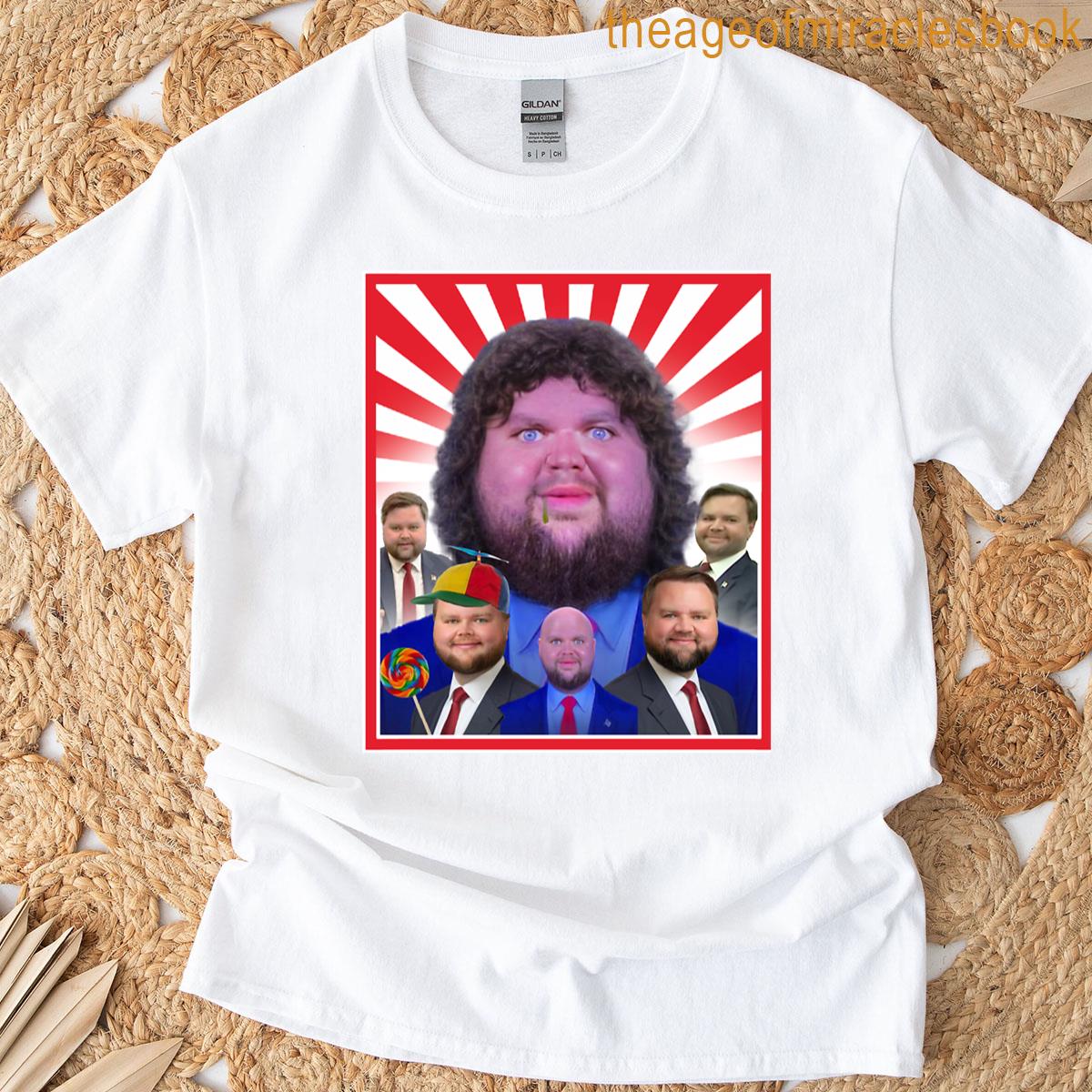 Jd Vance Face Meme T-shirt
