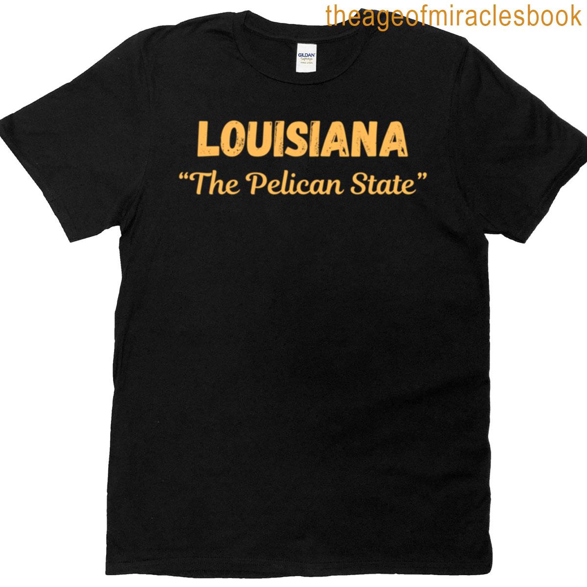 Louisiana The Pelican State T-shirt