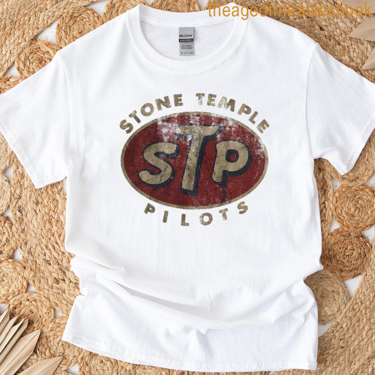 The Stp Pilots Vintage Logo T-shirt
