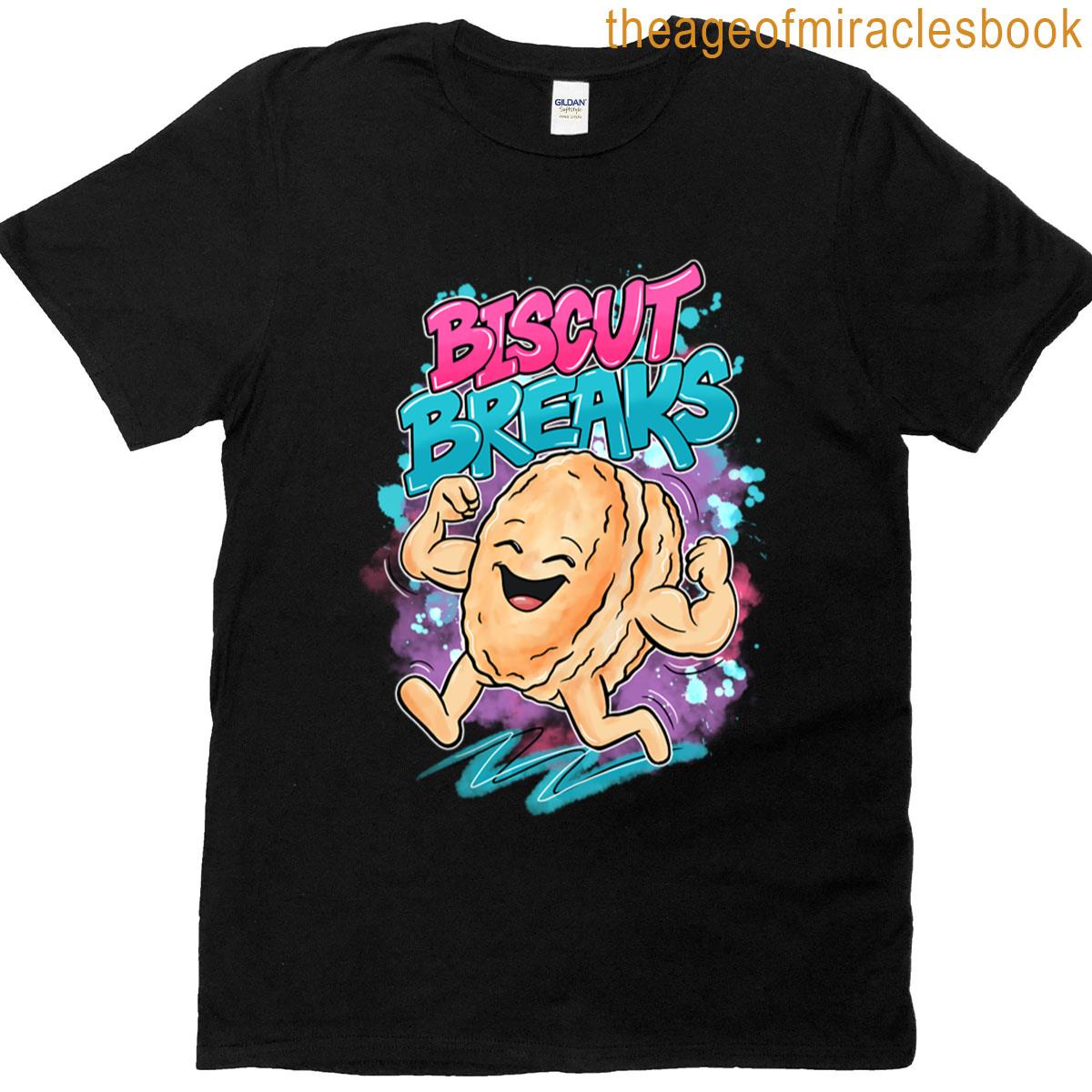 Biscut Breaks Vaporwave T-shirt