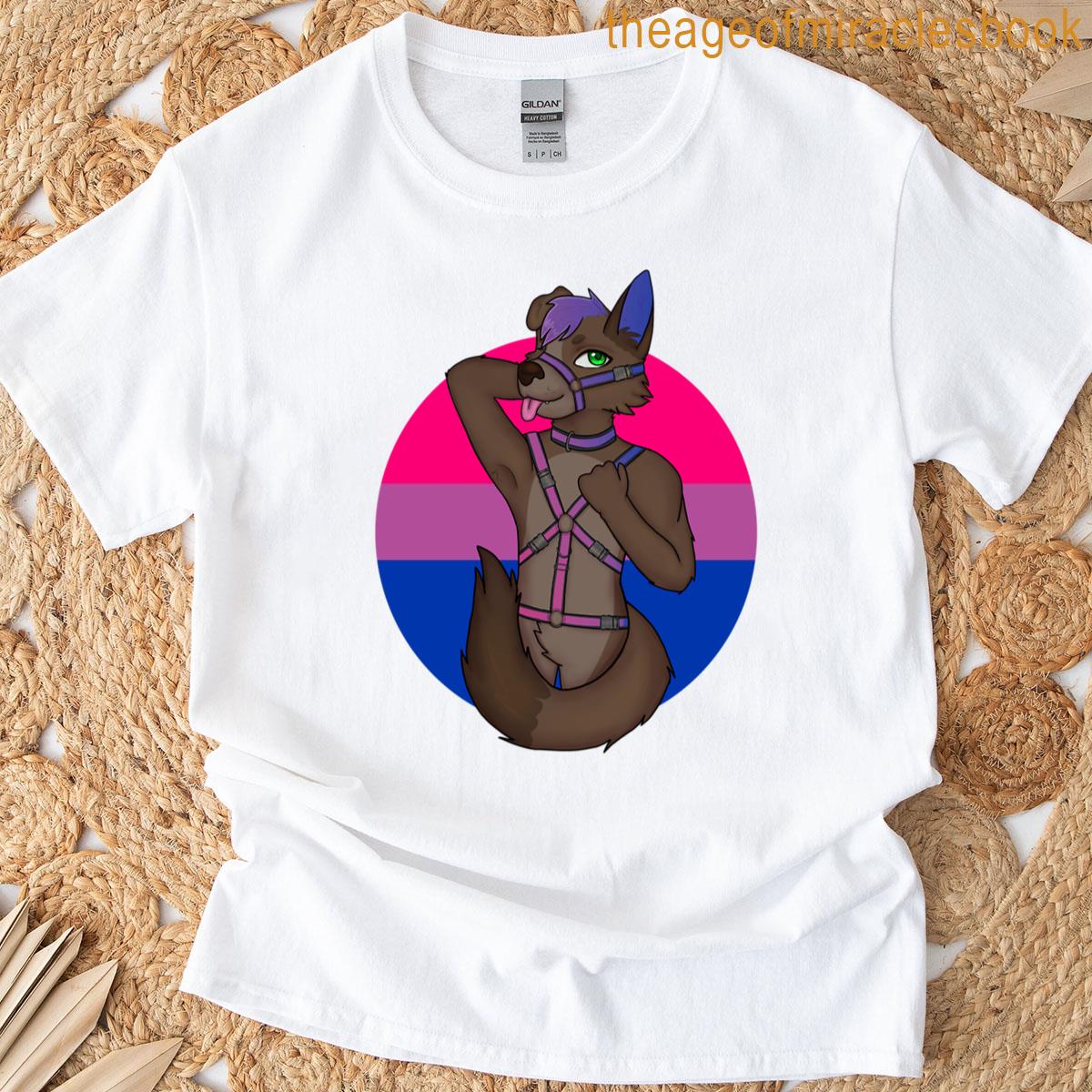 Furry Pride Puppy Bi Version T-shirt