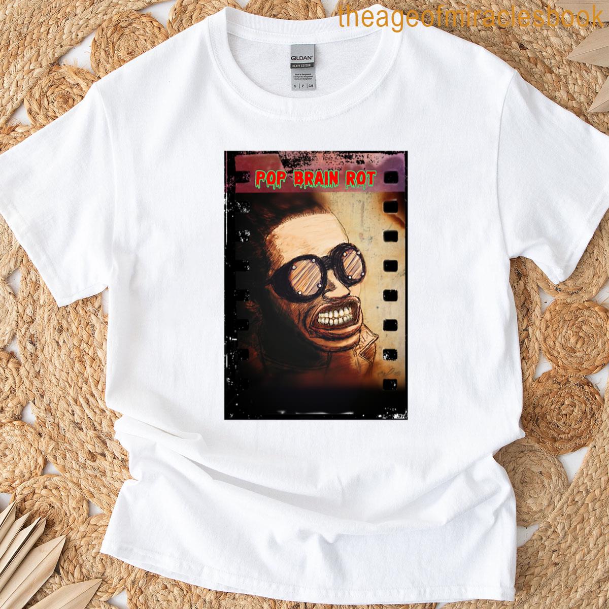 Grinn Trent From Pop Brain Rot T-shirt