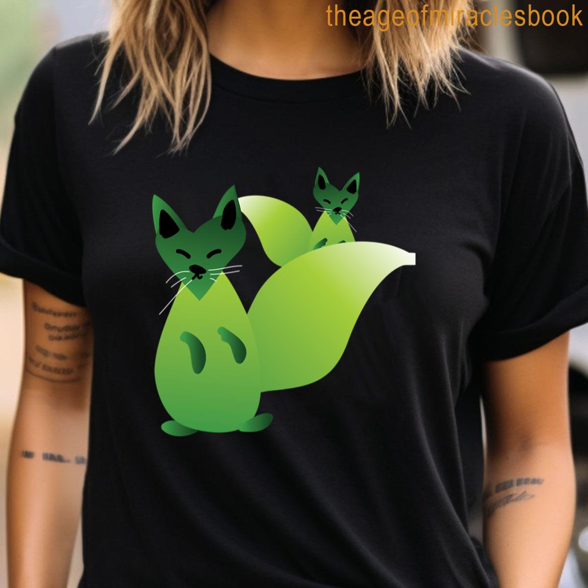 Matcha Fox Cuties Oversized T-shirt