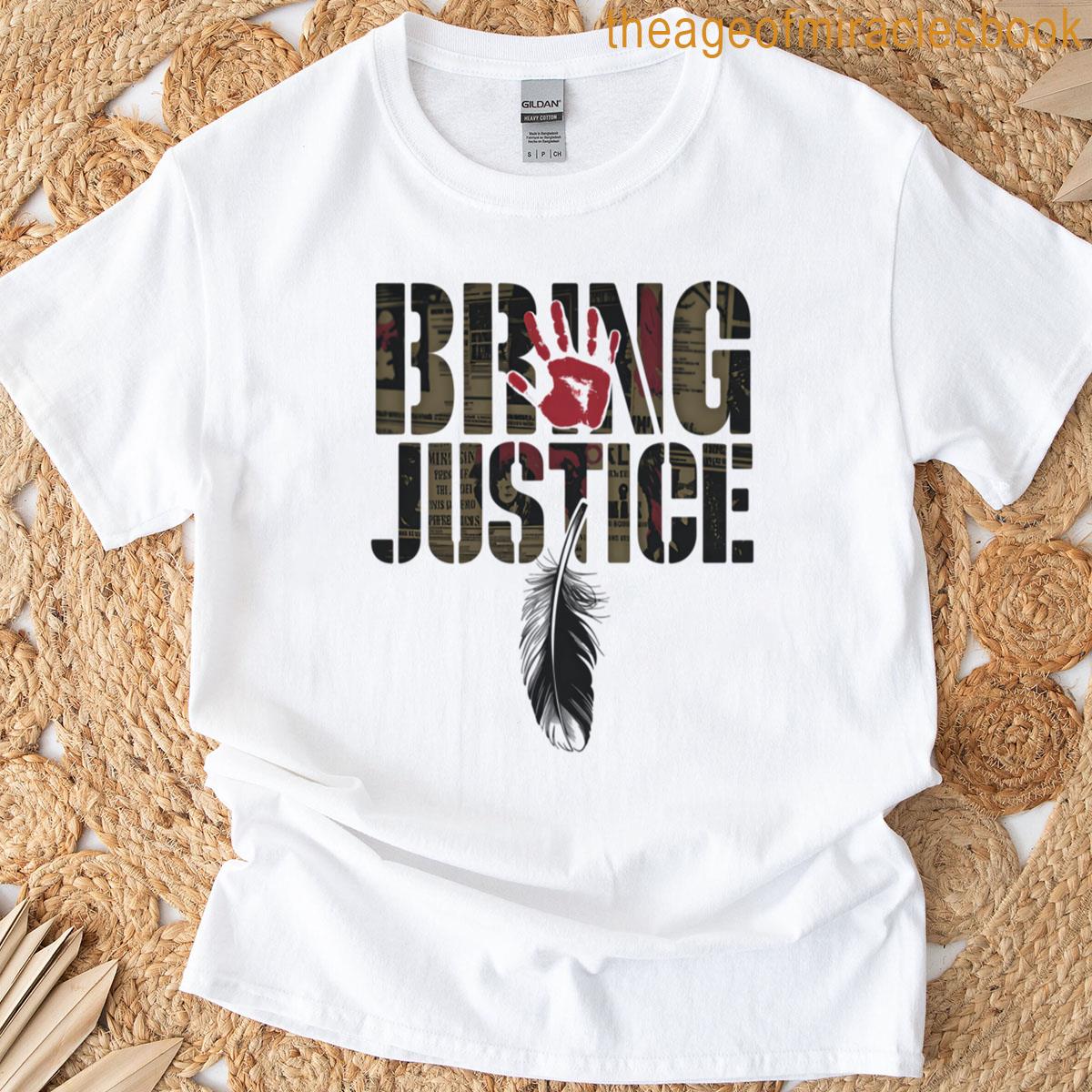 Bring Justice Powerful Protest Statement Boxy T-shirt