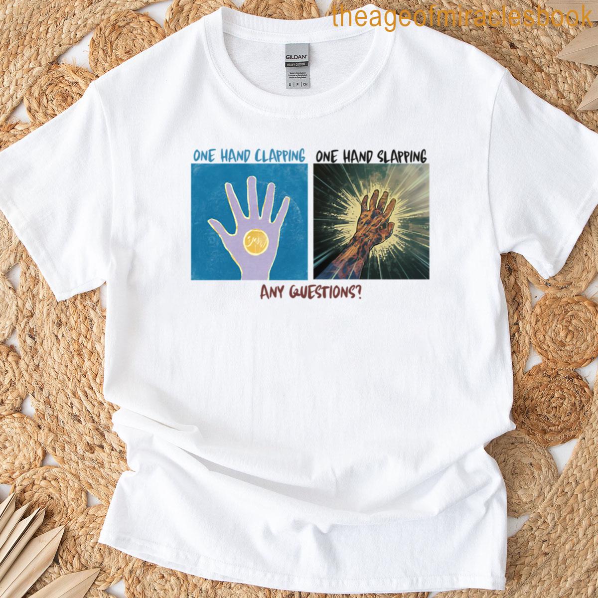 One Hand Clapping Oversized T-shirt