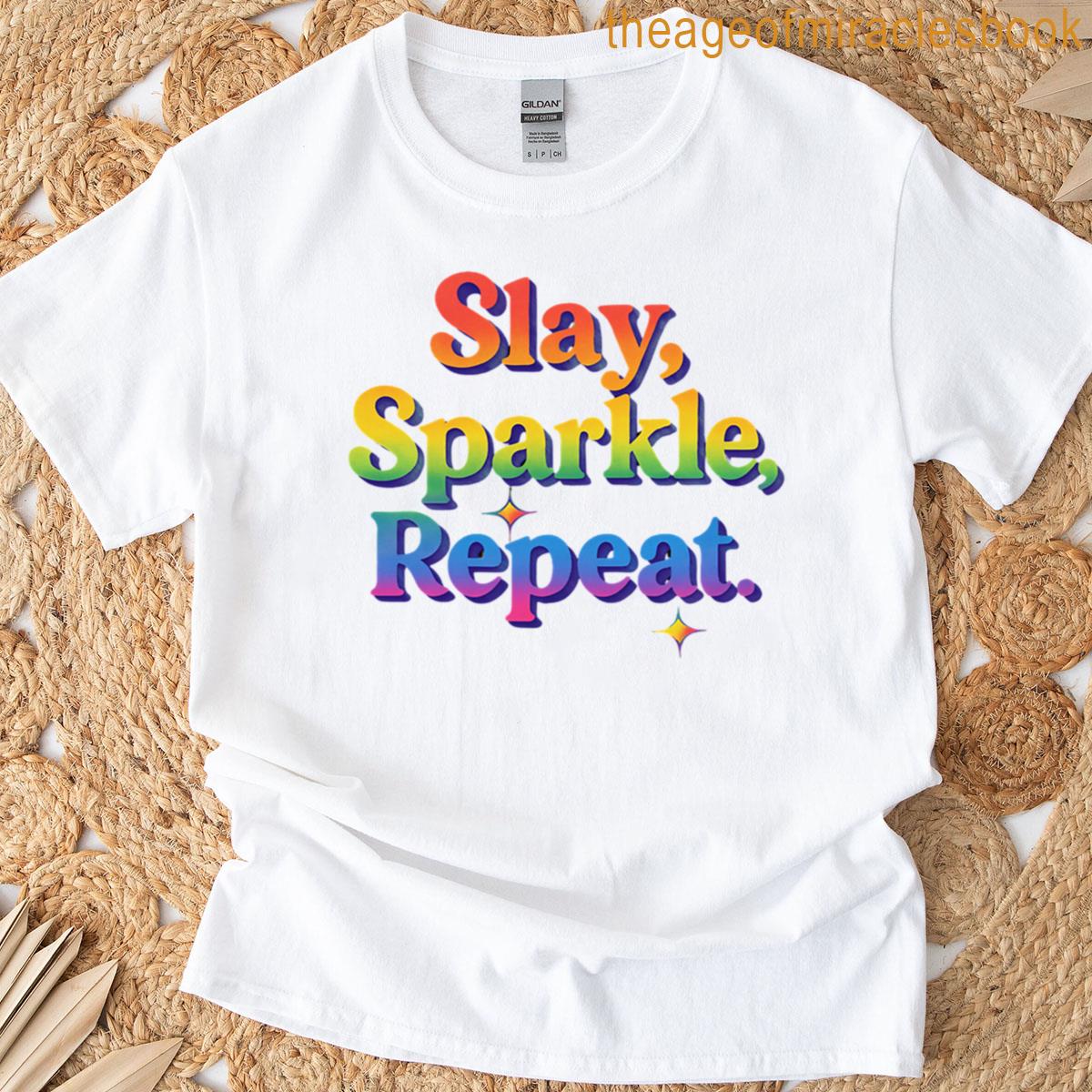 Slay Sparkle Repeat T-shirt