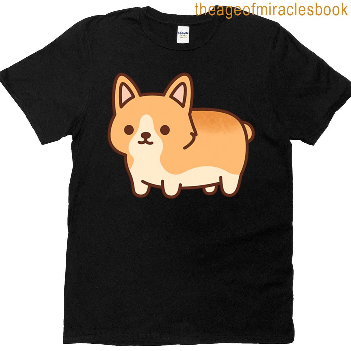 Toasted Corgi Loaf Kawaii Sticker T-shirt