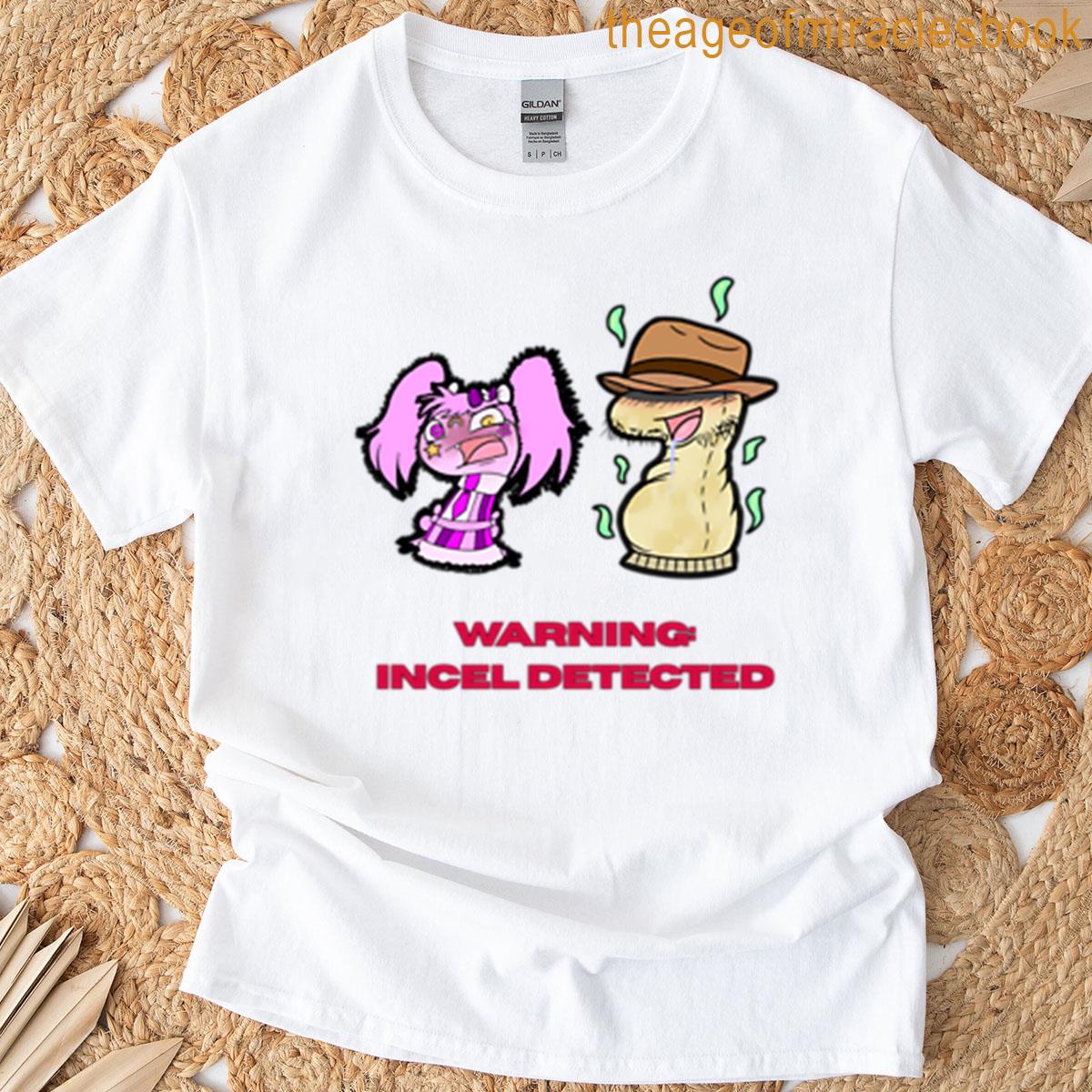 Warning Incel Detected Active T-shirt