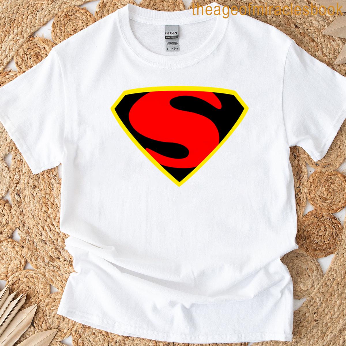Superhero Vintage Max Fleischer Shield Logo T-shirt