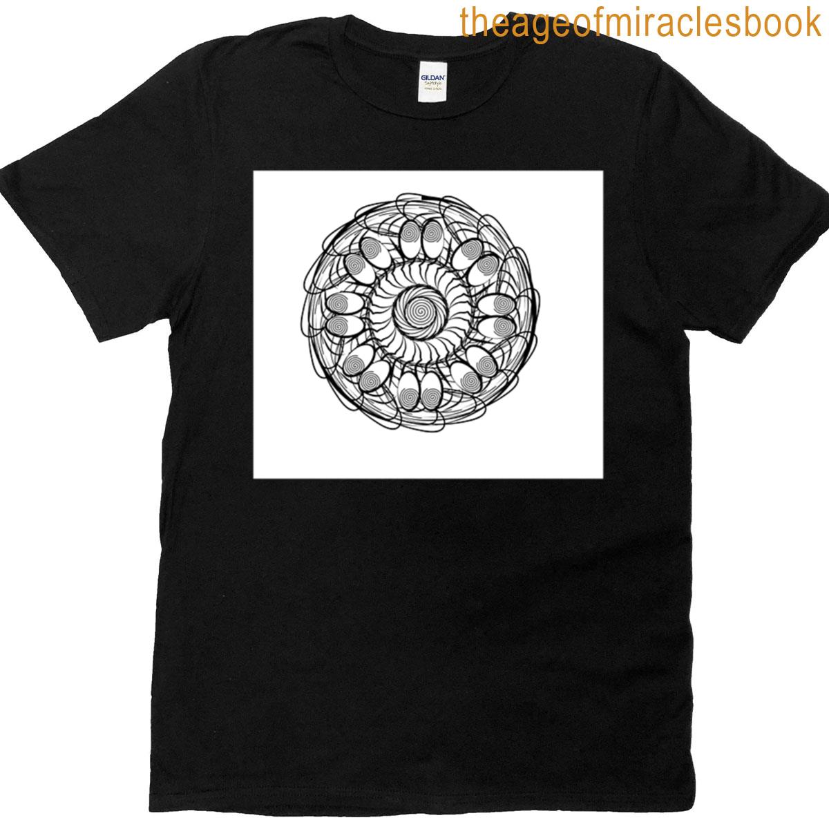 Dynamic Mandala Oversized T-shirt