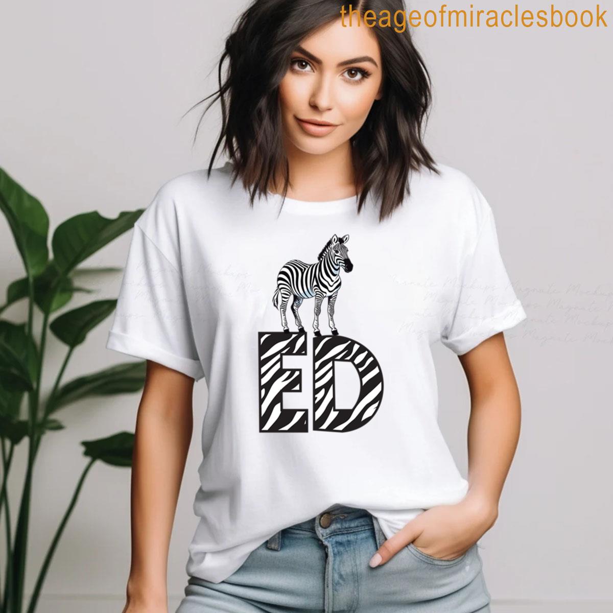 Ed The Zebra T-shirt