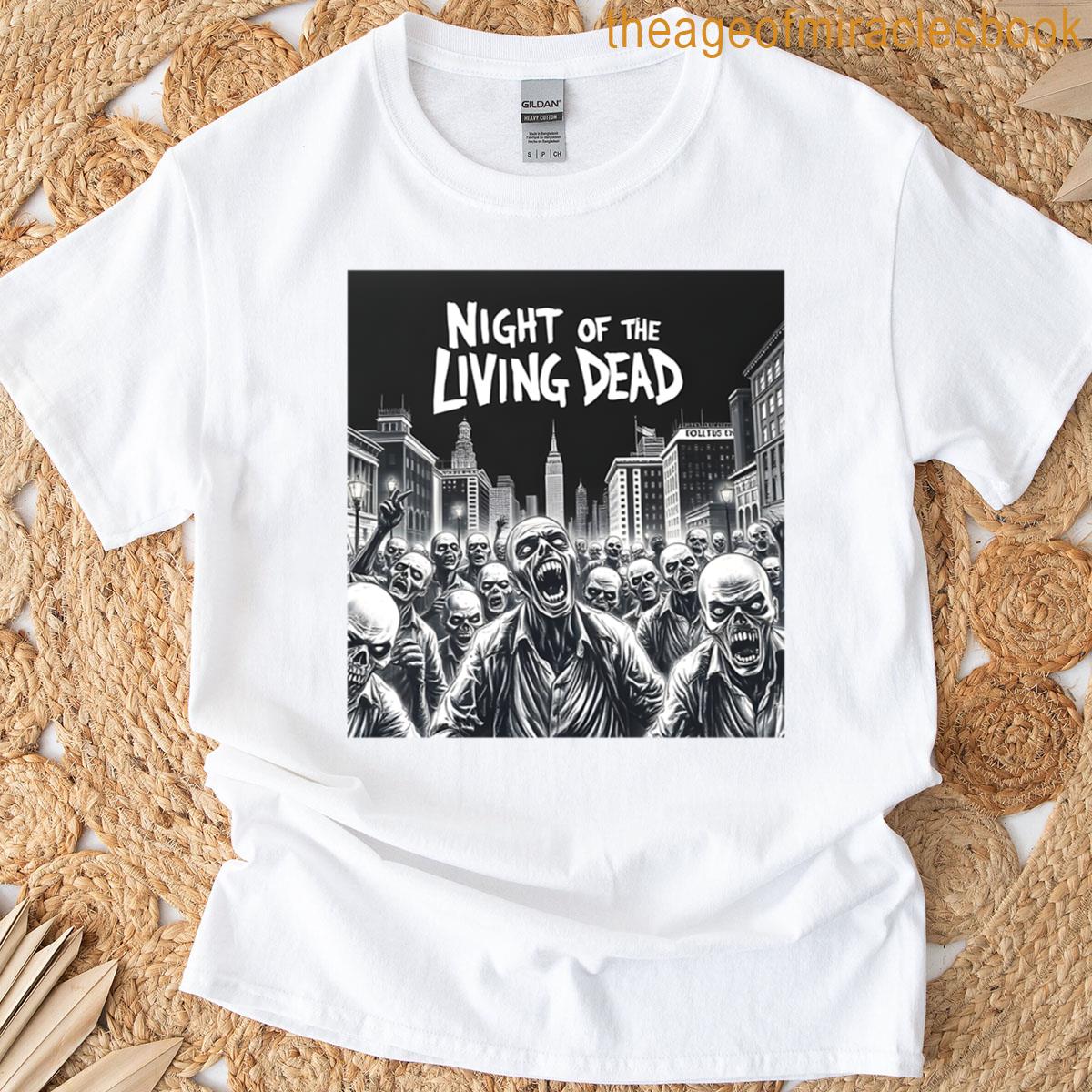 Night Of The Living Dead Horror T-shirt