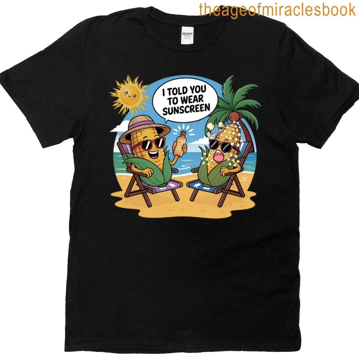 Funny Corn Friends T-shirt