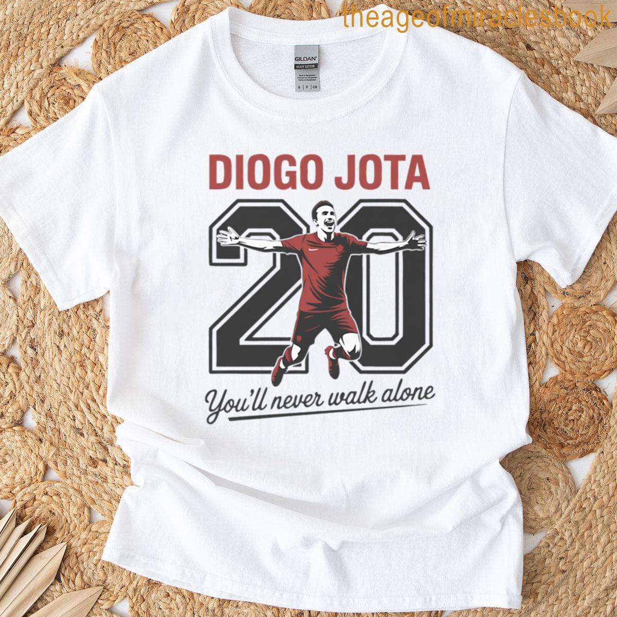 Liverpool Diogo Jota Youll Never Walk Alone Jota Forever T-shirt