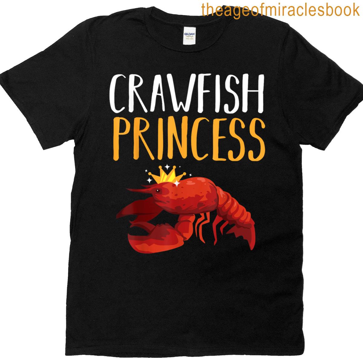 Cool Crawfish Costume For Women Girls Crayfish Boil Crawfish T-shirt