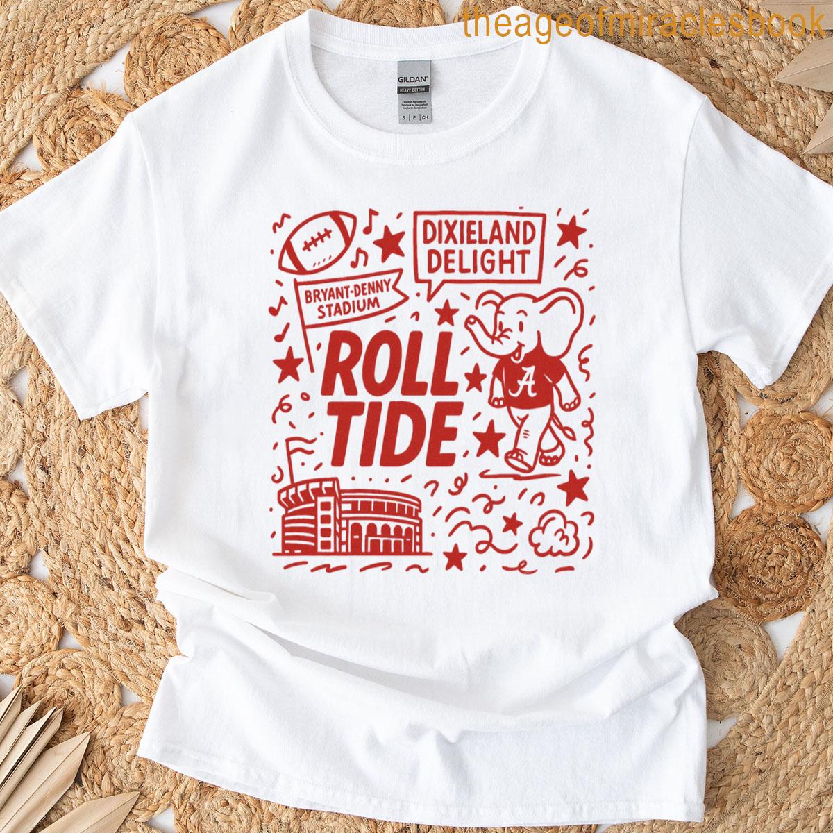 Roll Tide Game Day Doodle T-shirt