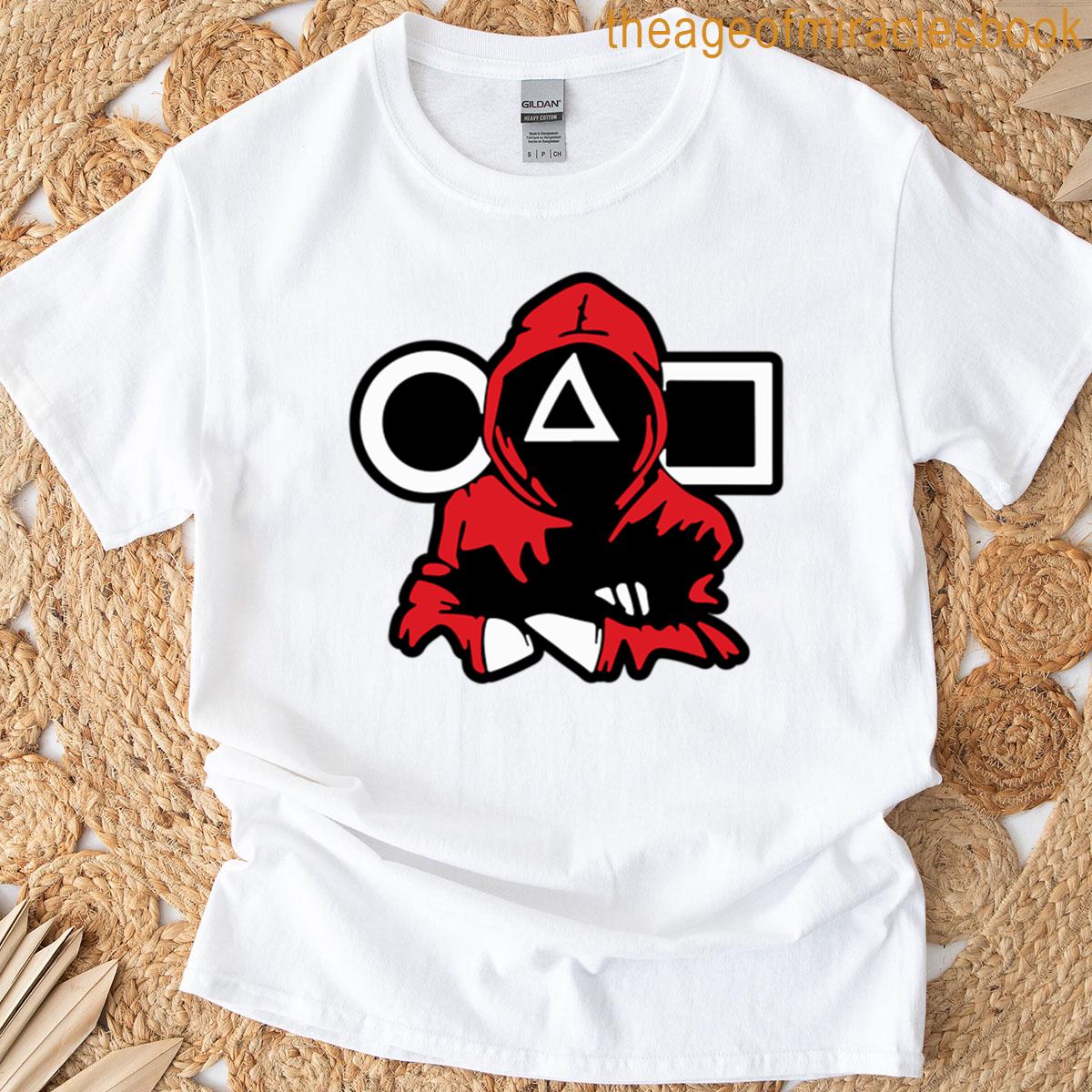 Squid Game Guard With Symbols T-shirt