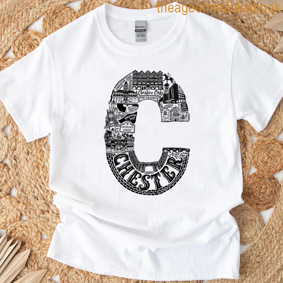 Chester Lettering Design T-shirt
