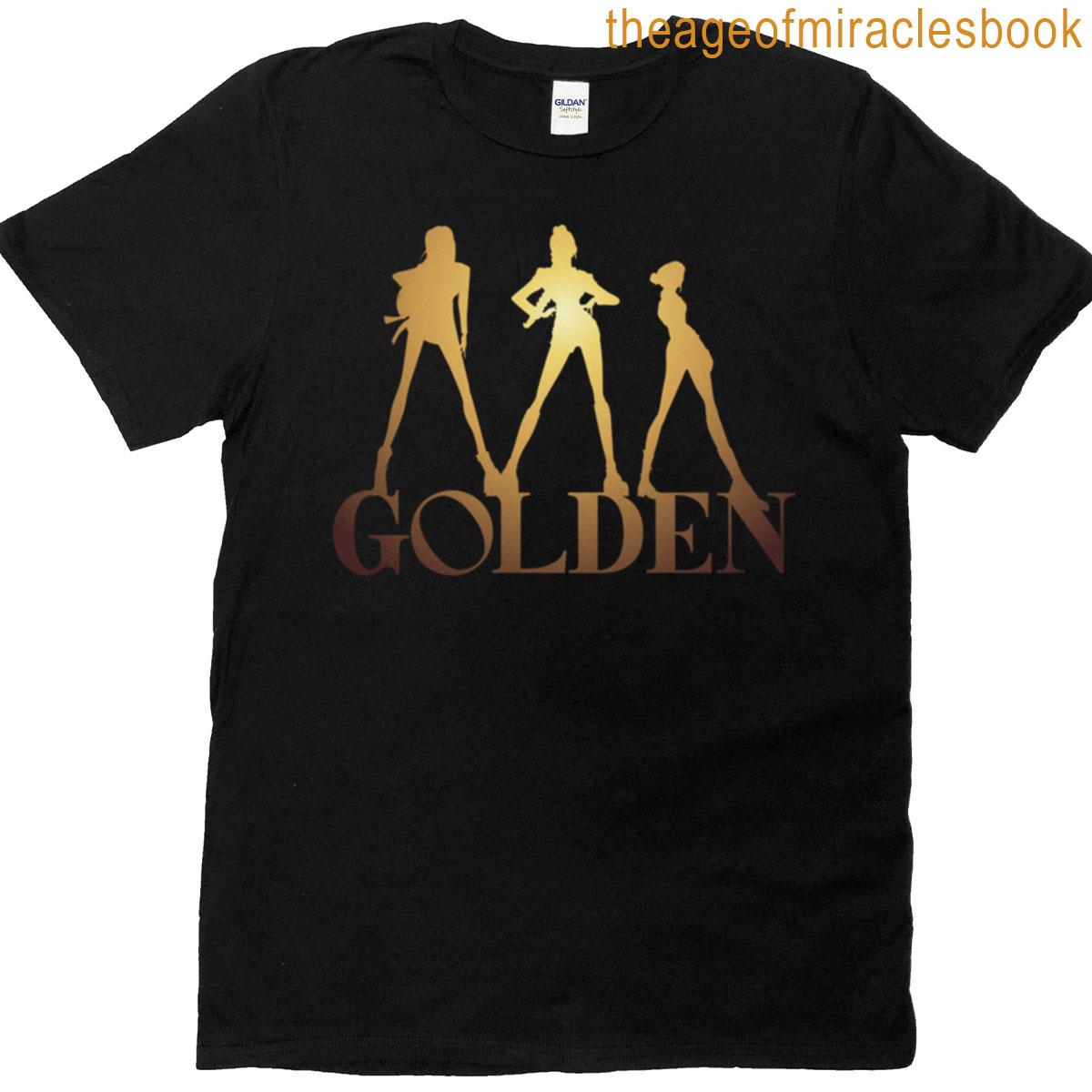 Huntrx Golden Kpop Demon Hunters T-shirt