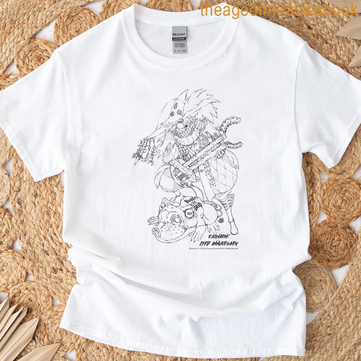 Ragnarok 23rd Anniversary Cute Game Character T-shirt