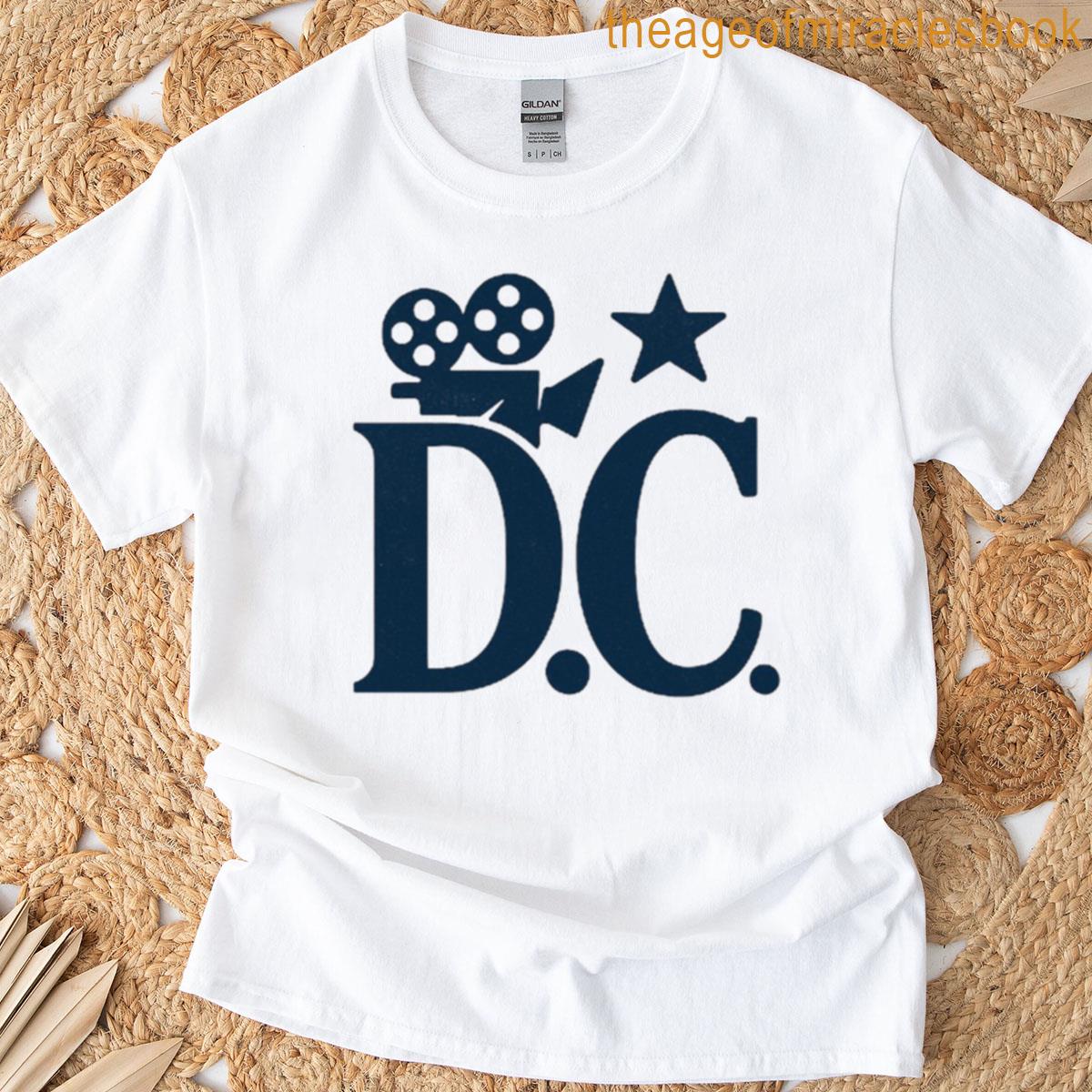 Dc Monogram Stylized David Corenswet Tribute Oversized T-shirt