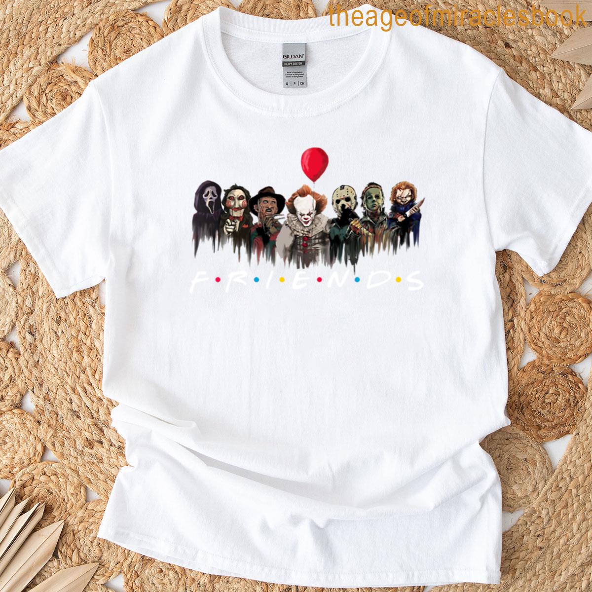 Halloween Killers Horror Movie Horror Characters Friends T-shirt