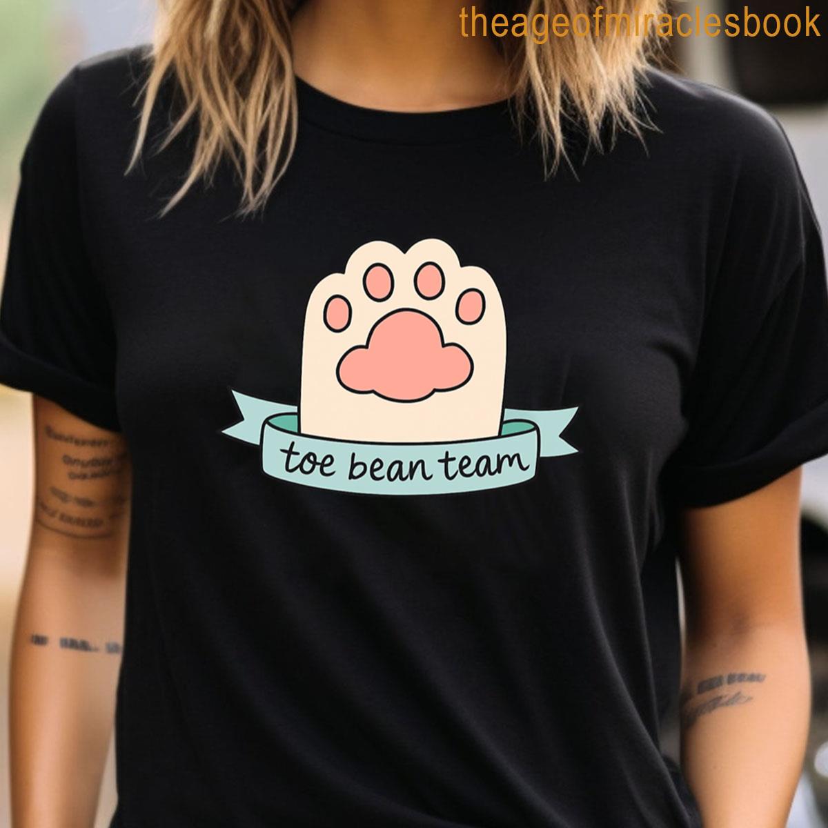 Toe Beans Team Funny Cat Meme T-shirt