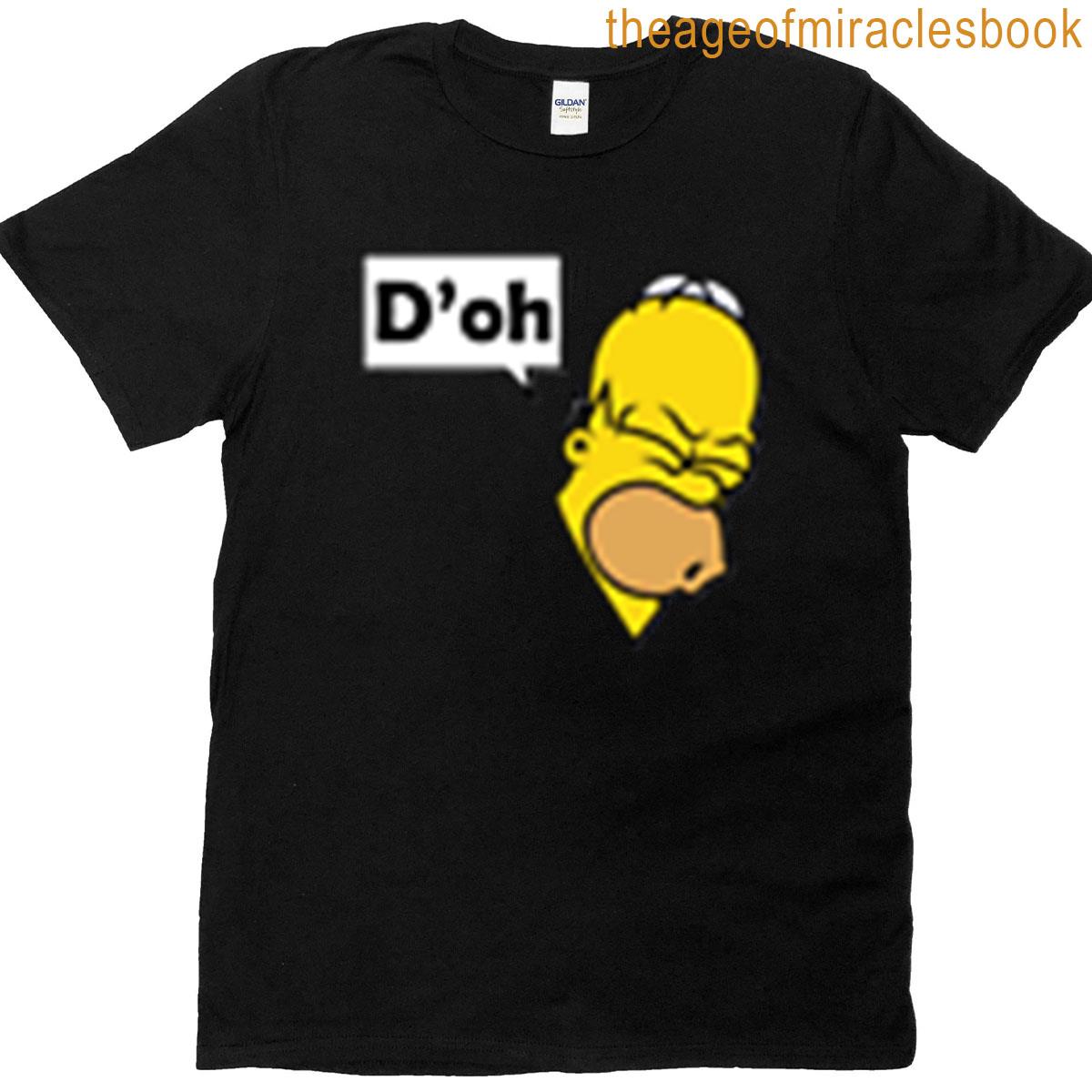 Homer Simpson Doh T-shirt