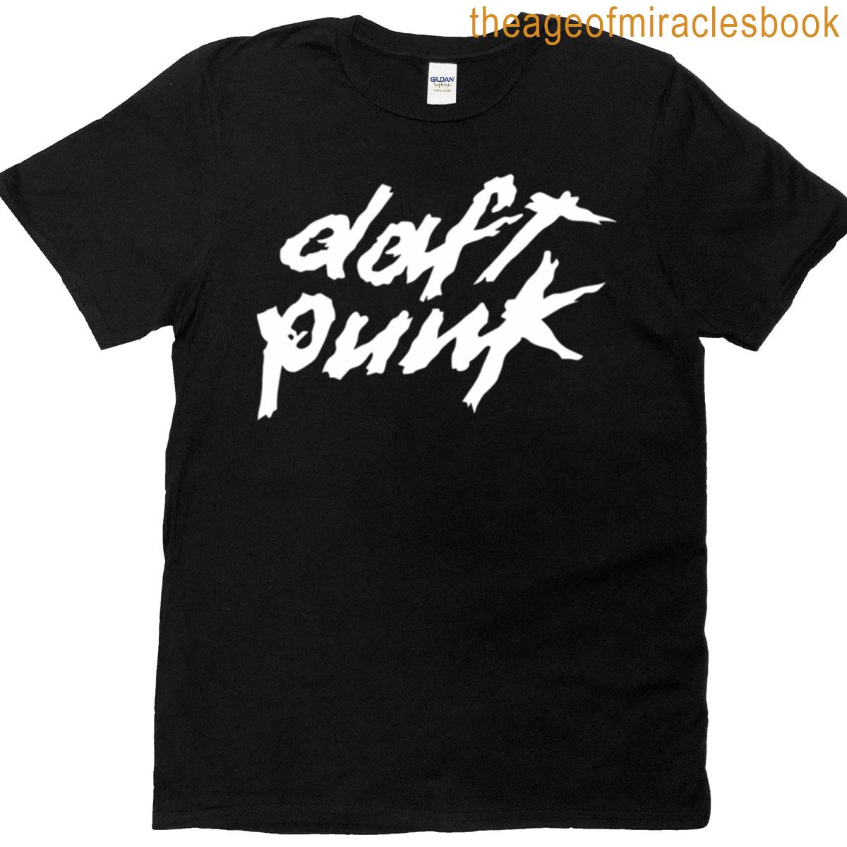 White Script Logo Daft T-shirt