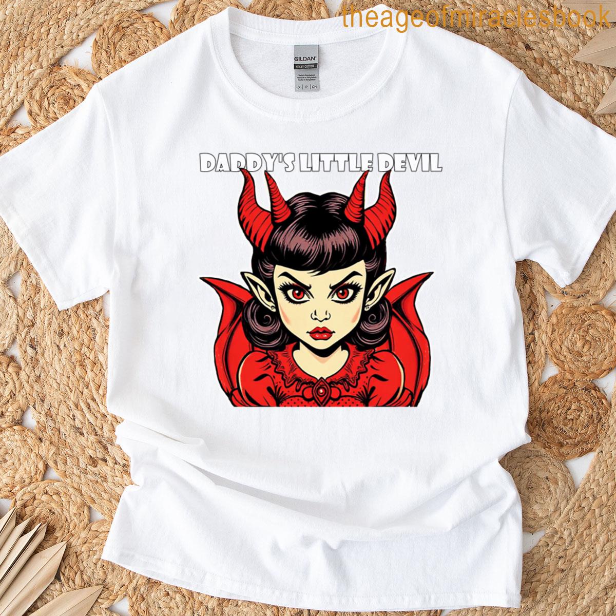 Daddys Little Devil Oversized T-shirt