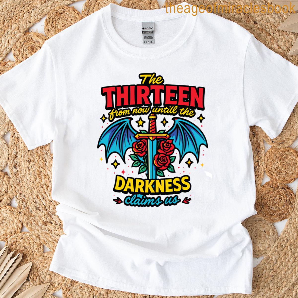Thirteen Ironteeth Witches Fourth Wing Fantasy Bookish T-shirt