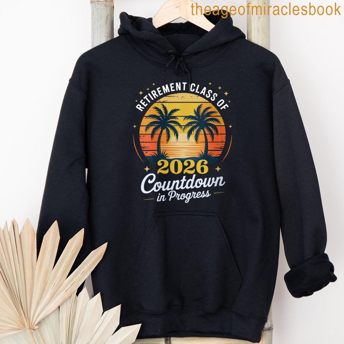 Womens Retirement Class Of 2026 Countdown In Progress Funny Teacher T-shirt
