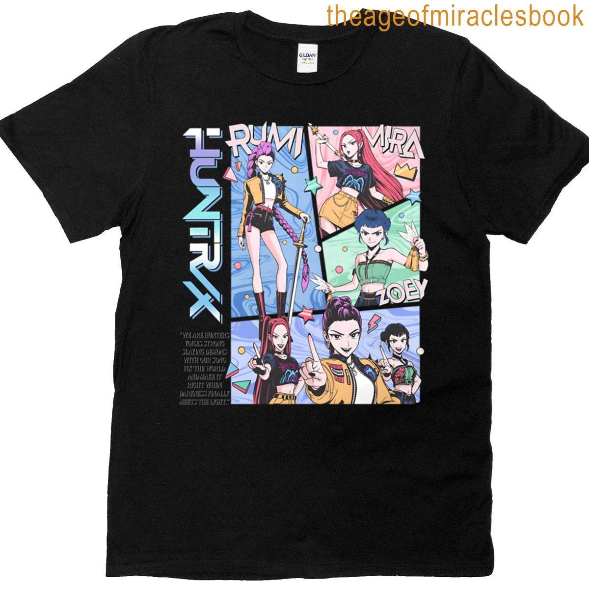 Huntrx - Huntrix Girl Group K-pop Demon Hunters T-shirt