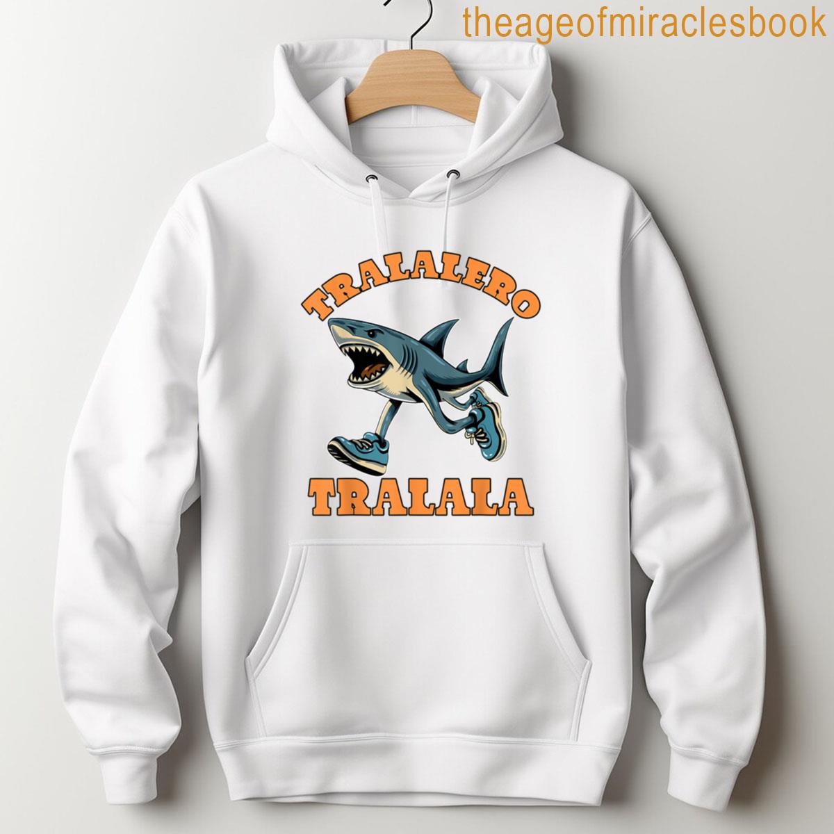 Funny Shark Tralalero Tralala Trendy Italian Brainrot Meme T-shirt
