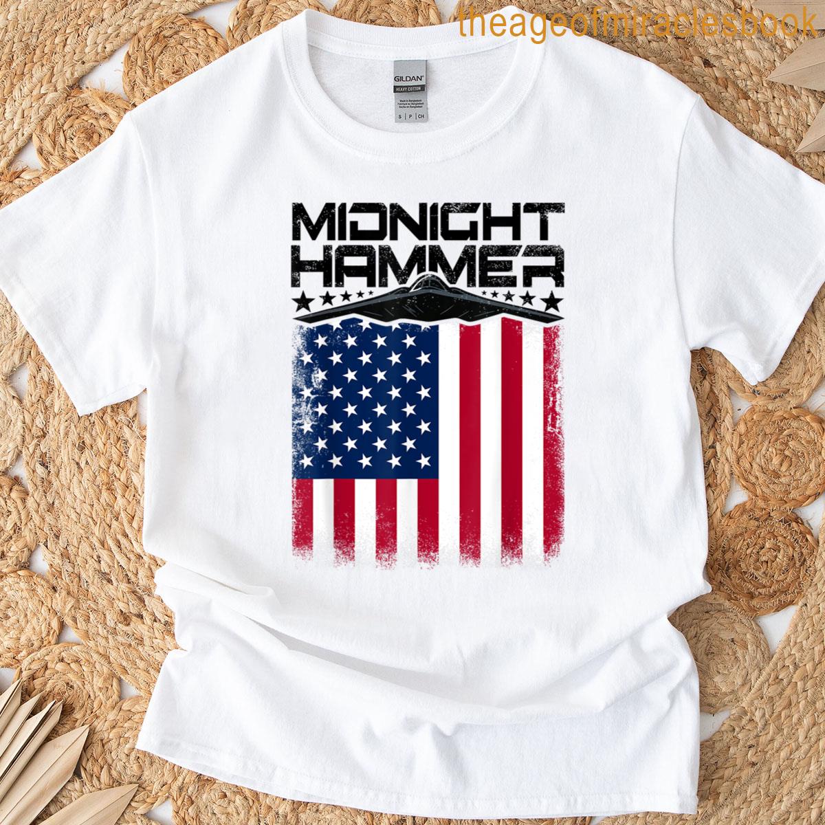 Midnight Hammer B-2 Stealth Jet Operation Midnight Hammer T-shirt