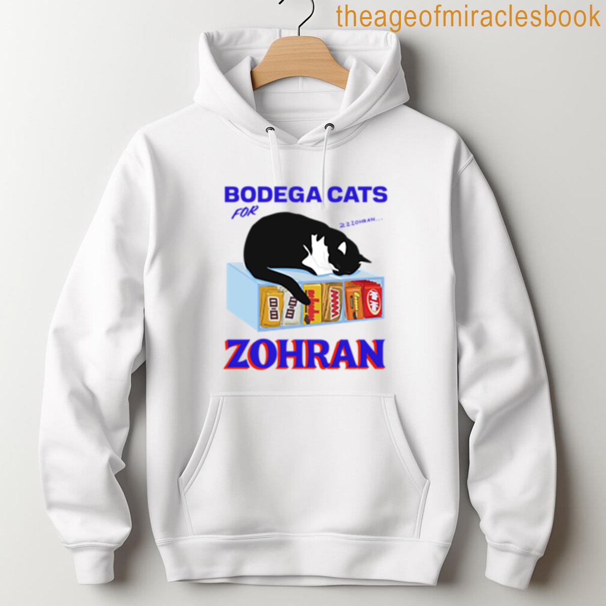 Bodega Cats For Zohran T-shirt