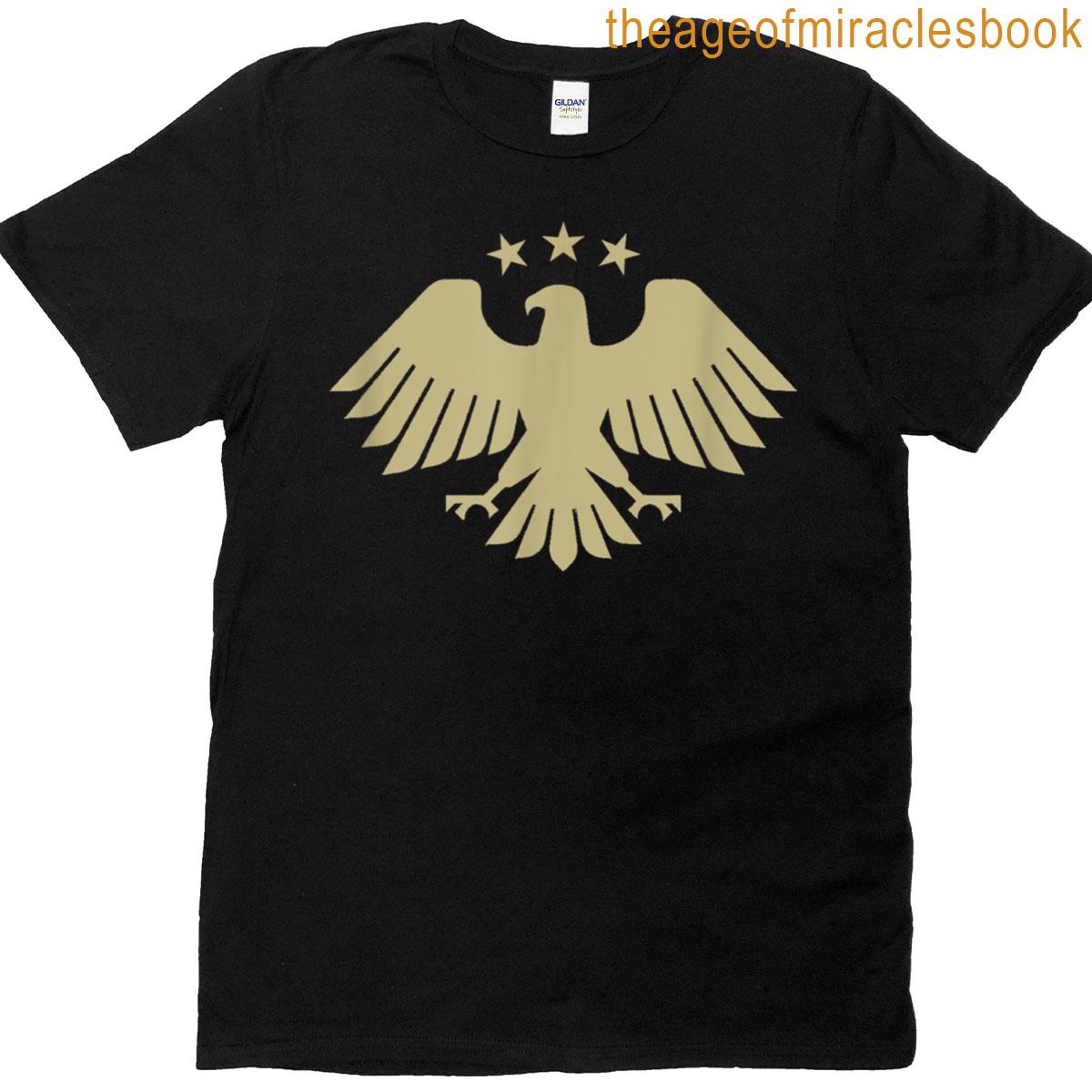 Golden Syrian Eagle National Emblem T-shirt