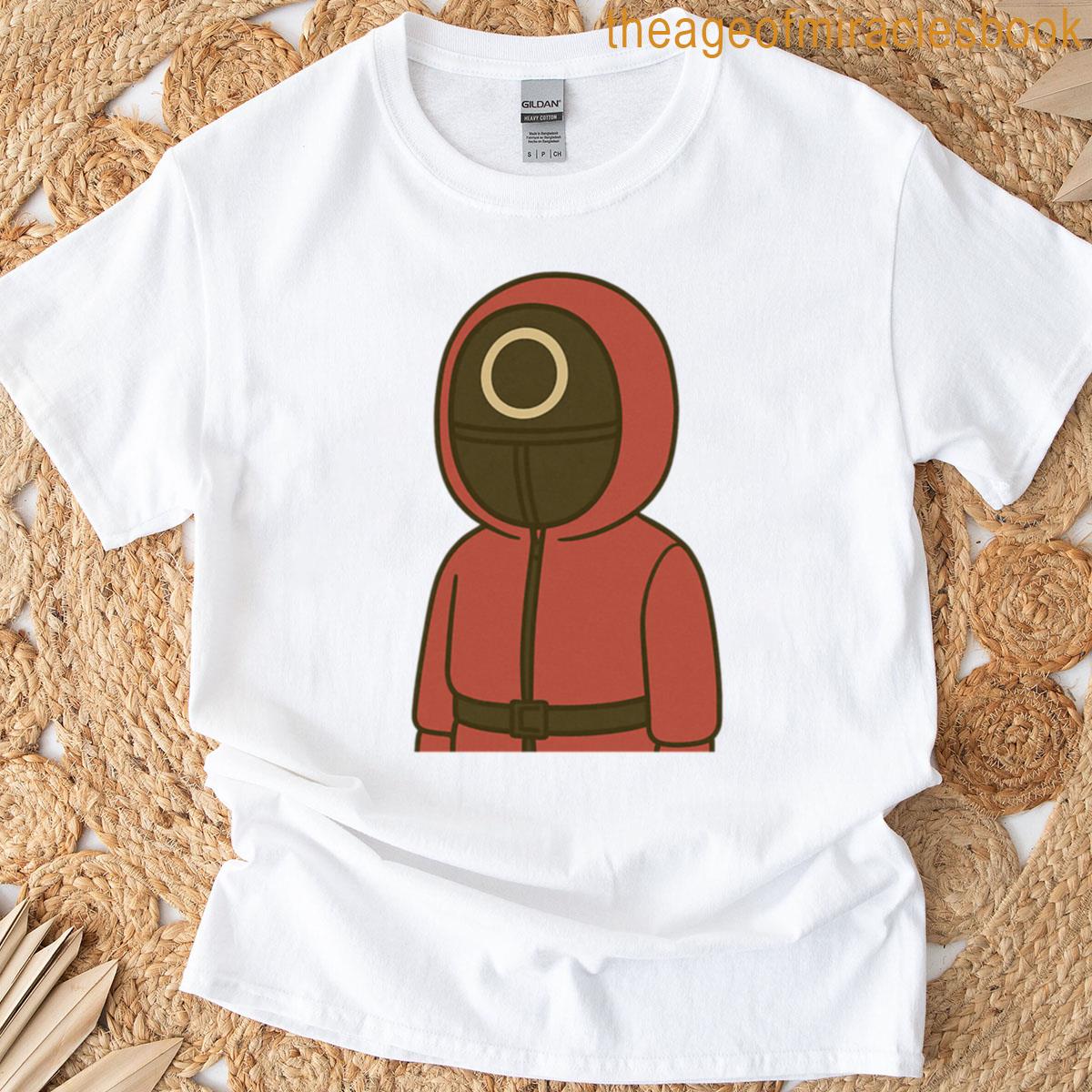Squid Game Circle Guard Cartoon T-shirt