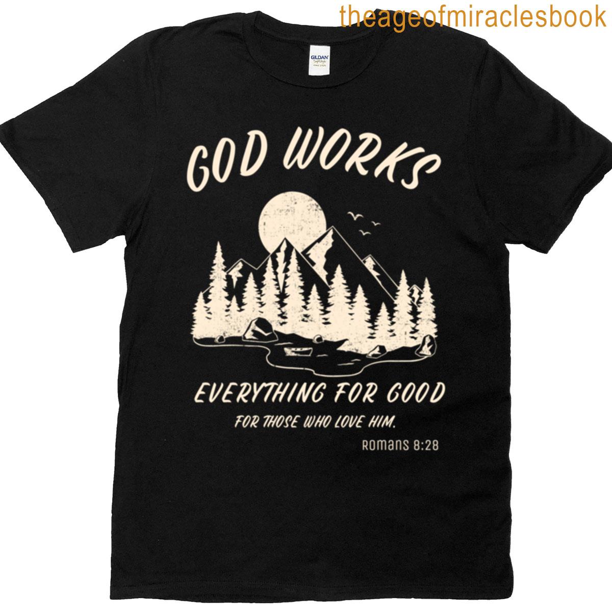 Romans 828 - Bible Verse T-shirt