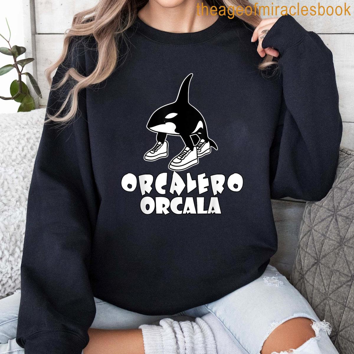 Orcalero Orcala Italian Brainrot Memes Oddly Specific Whale T-shirt