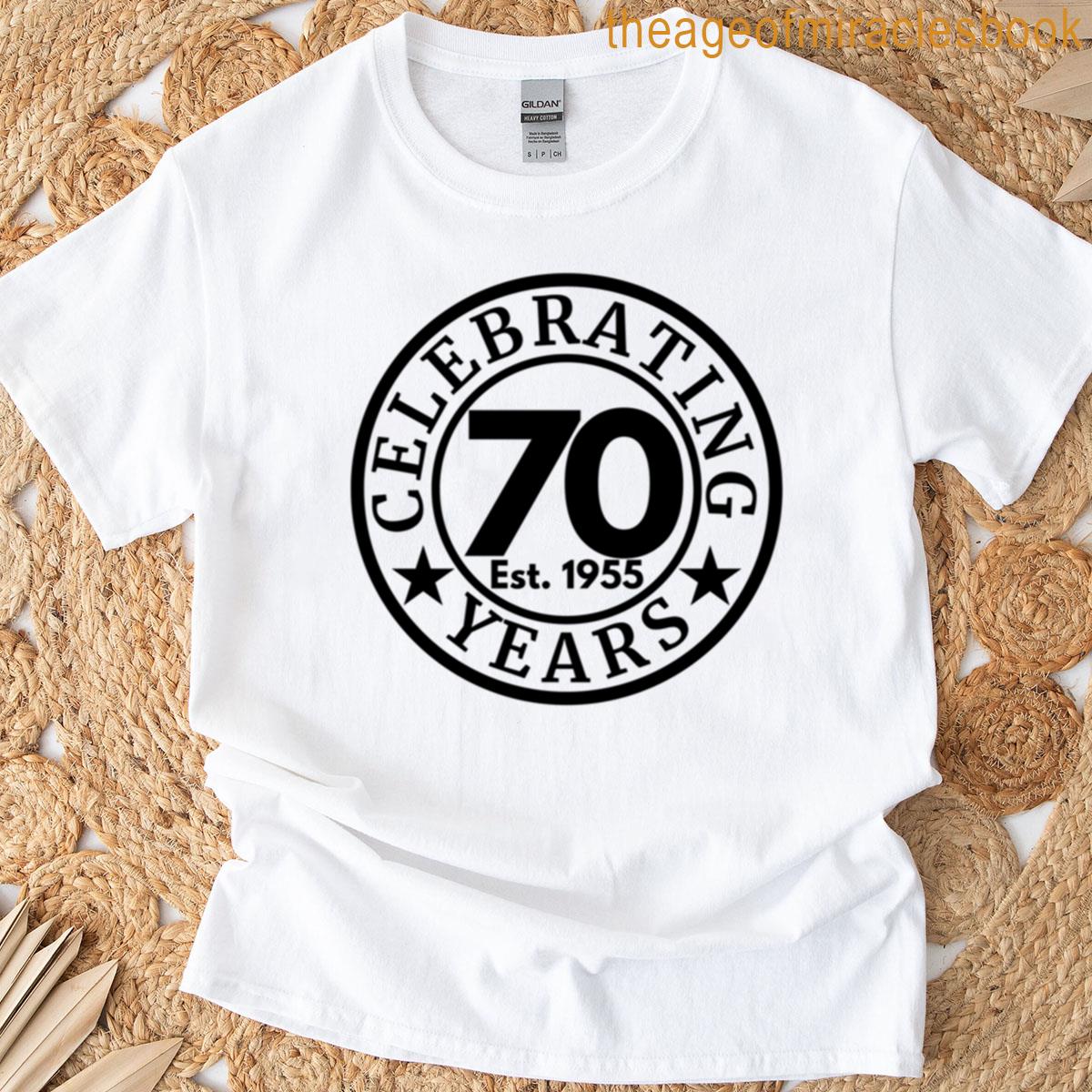 Celebrating 70 Years 1955 70th Birthday Anniversary Born In 1955 ...