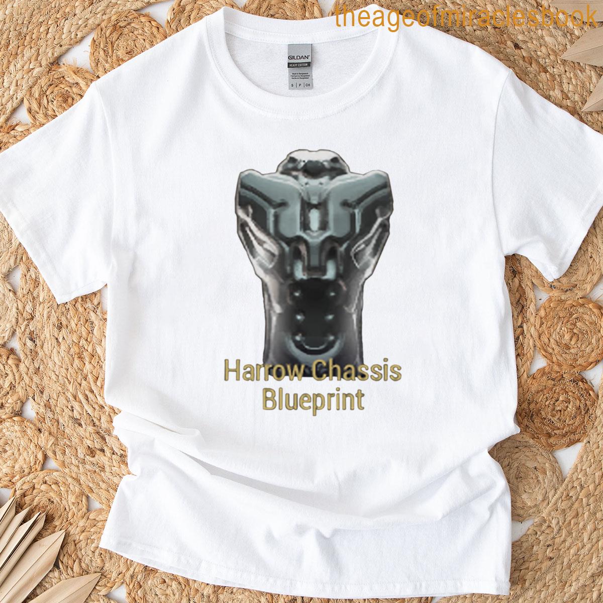 Harrow Chassis Blueprint Warframe Tennocon Meme T-shirt