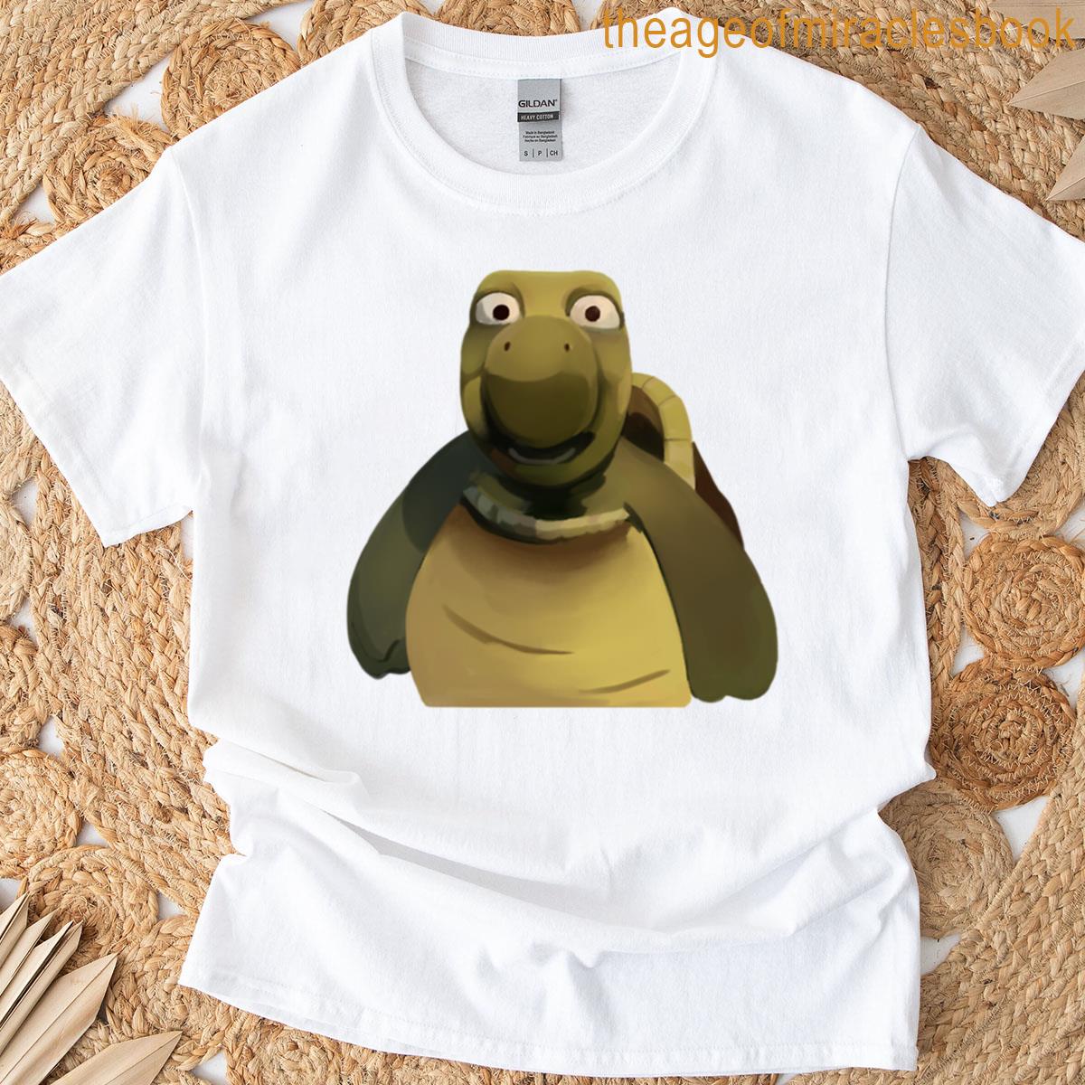 Shocked Turtle Meme T-shirt