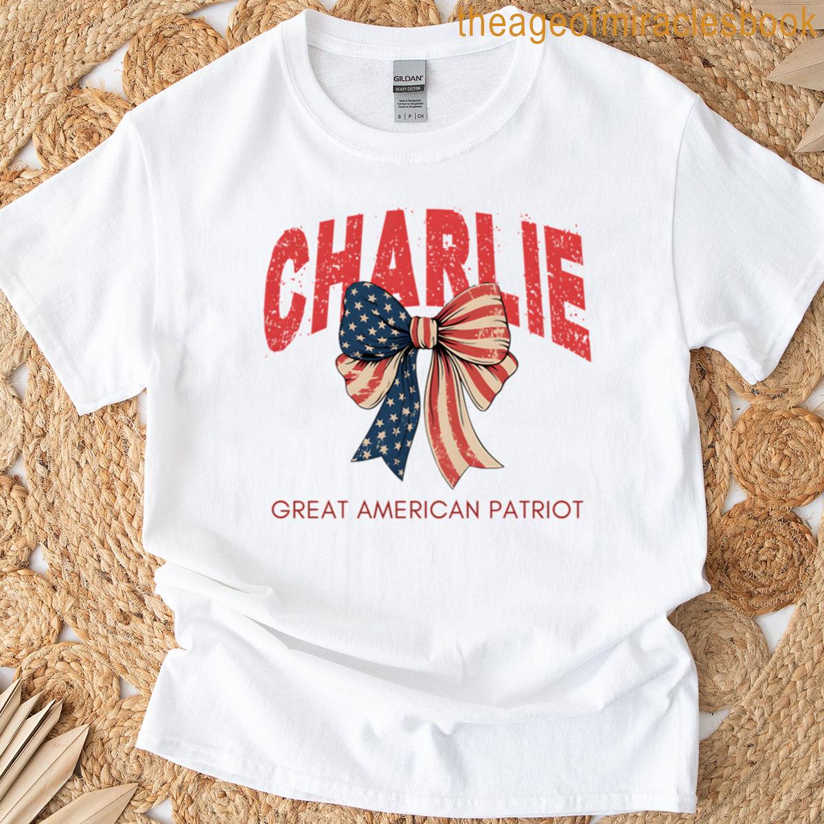 Remember Charlie Kirk T-shirt