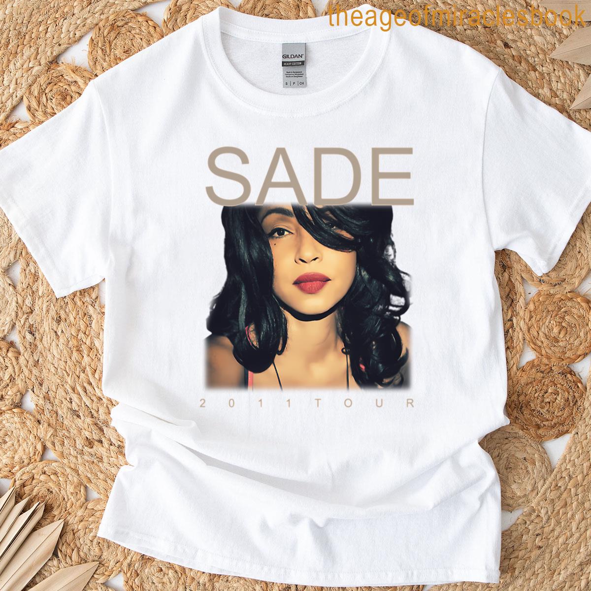 Sade Adu Vintage Pencil Sketch T-shirt