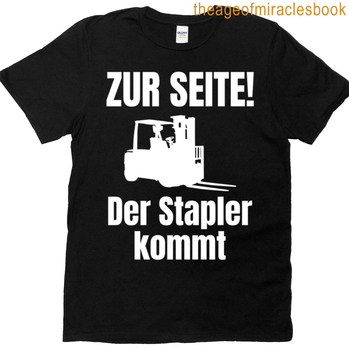 Stacker Driver Forklift Trucks And Logistics T-shirt