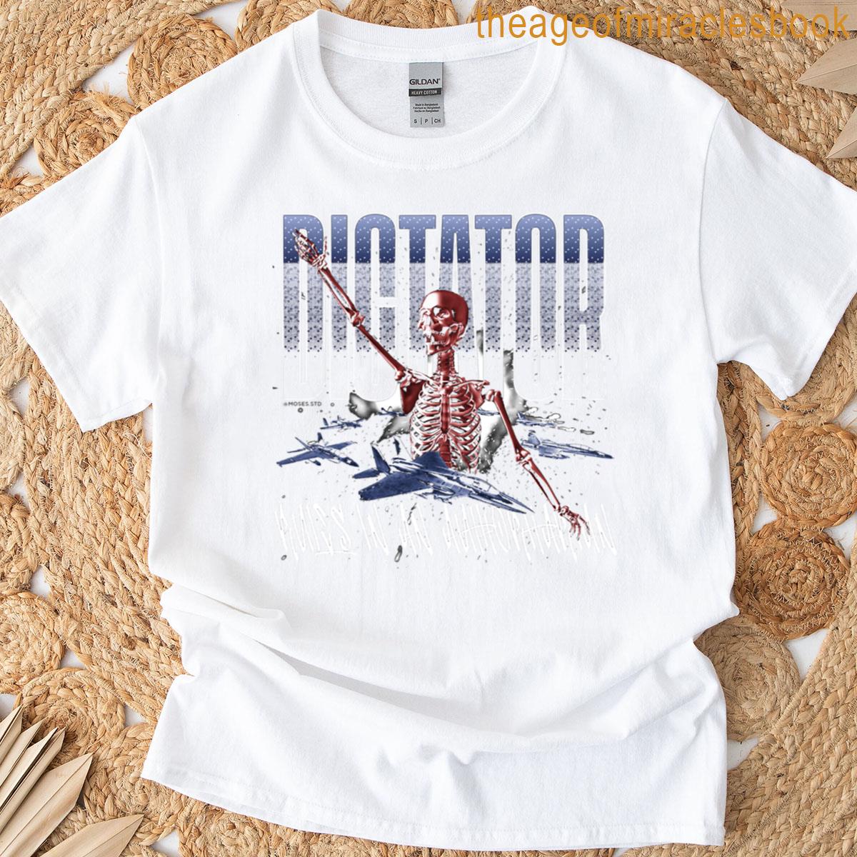 Dictator Rules In An Authoritarian Red Skeleton Fighter Jet Design ...