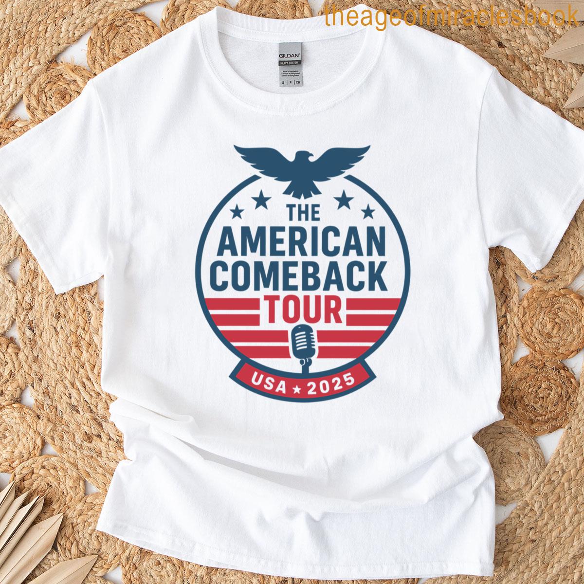 The American Comeback Tour 2025 Oversized T-shirt